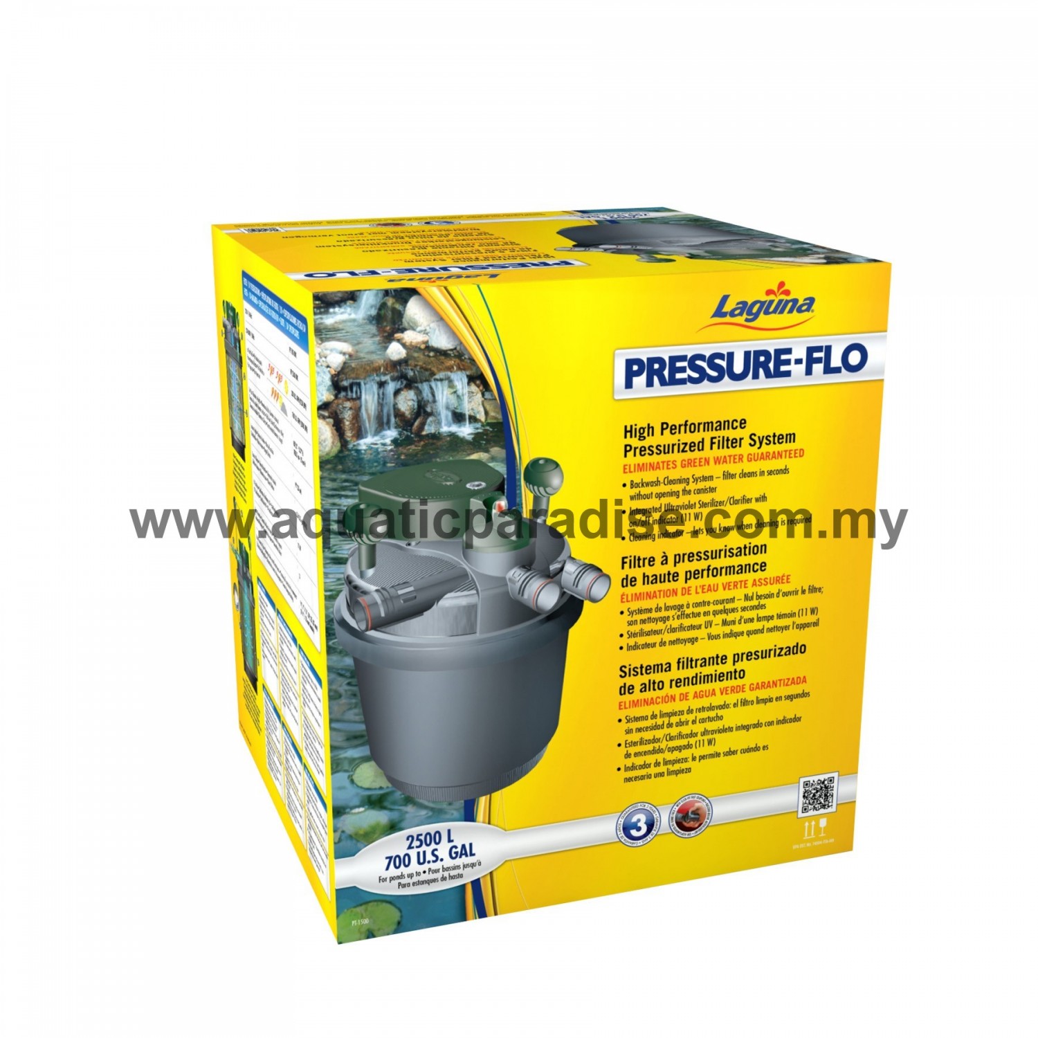 Aquatic Paradise | LAGUNA PRESSURE FLO 2500